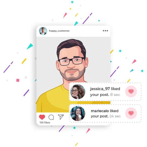 Create cartoon avatar from photo with real artists - Avatoon.net